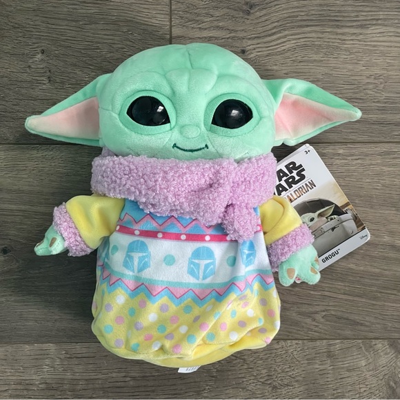 Star Wars | Toys | Star Wars The Mandalorian 8 Grogu Easter Sweater ...